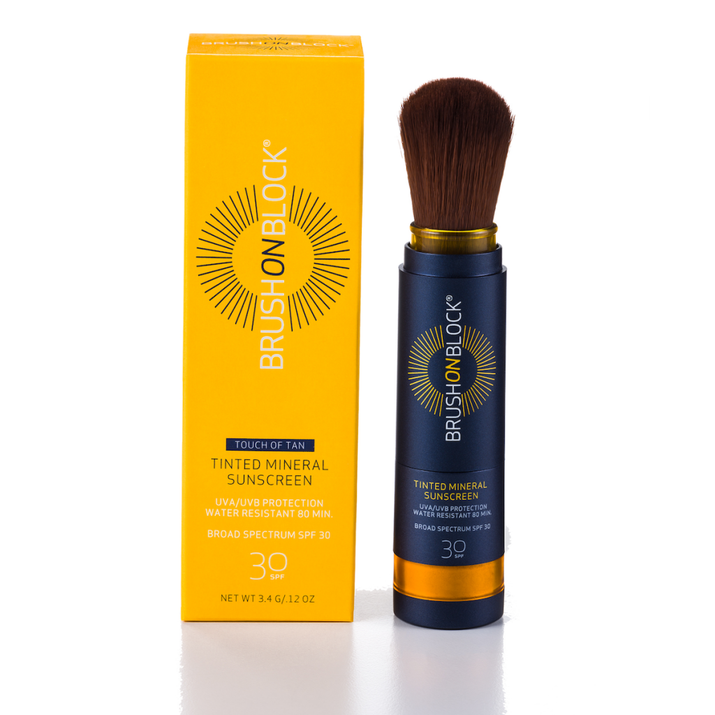 Brush on Block Touch of Tan Tinted Mineral Sunscreen - Brush on Block